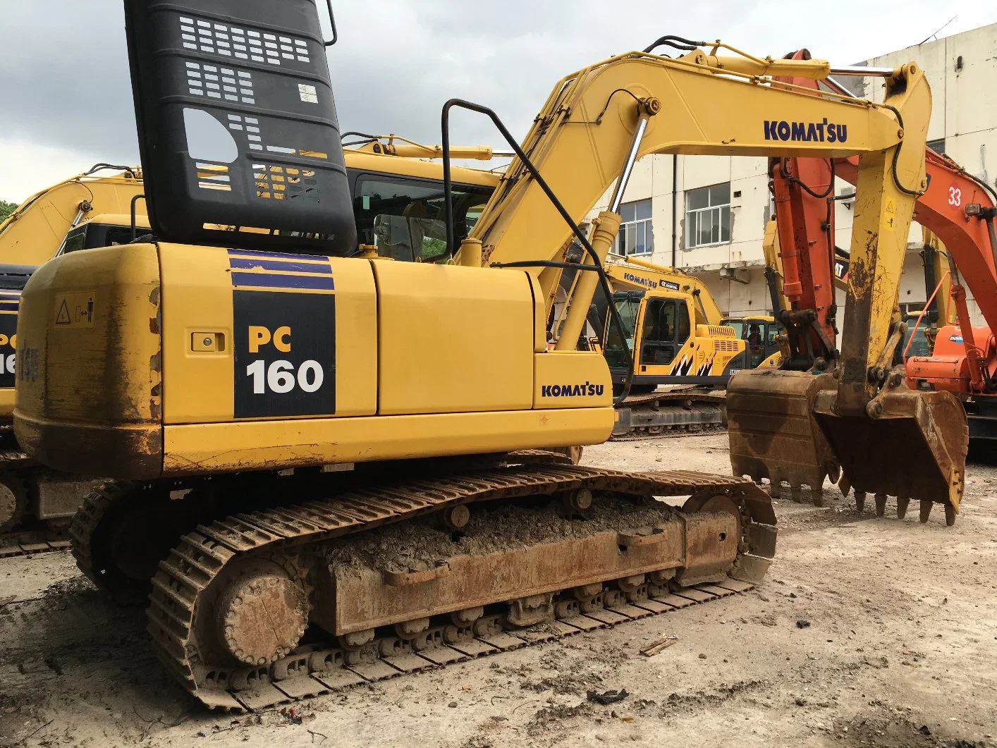 Repuestos para Excavadora KOMATSU PC160-7